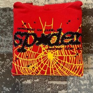 Sp5der | Other | Sp5der Pnk V2 Hoodie Red | Poshmark